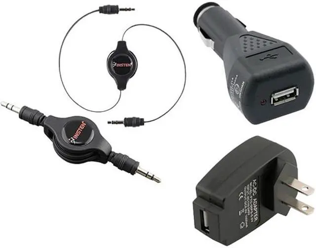 Insten Black Chargers & Cables - Newegg.com