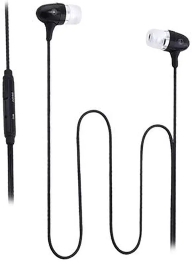 Insten Black 3.5mm In-Ear Stereo Headset w/ On-off & Mic 1068195 ...