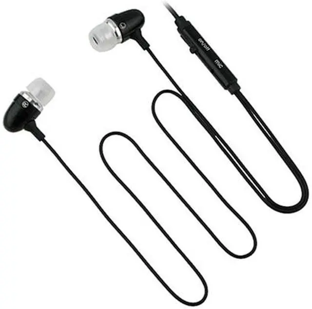 Insten Black 3.5mm In-Ear Stereo Headset w/ On-off & Mic 1068241 ...