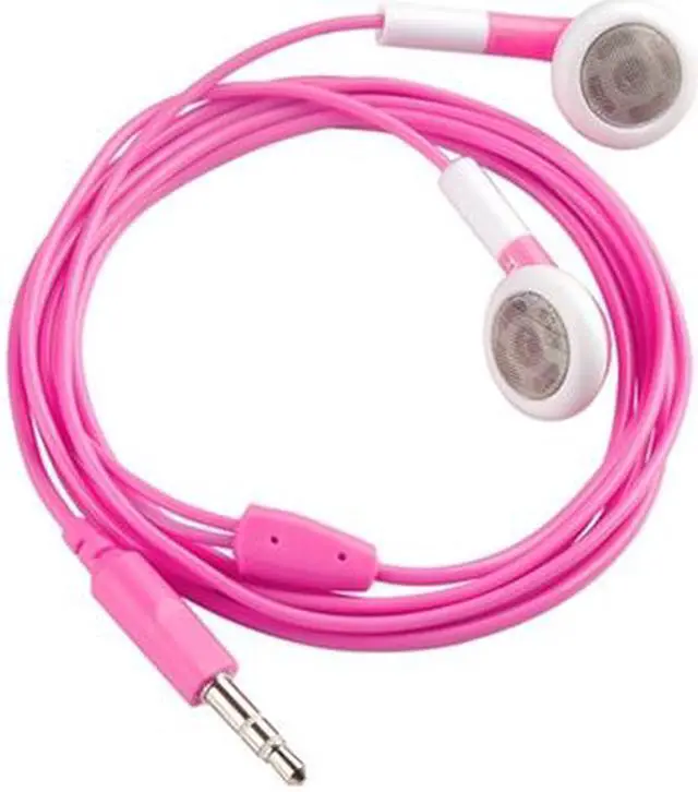 Insten Pink 3.5mm Stereo Headset 1068263 - Newegg.com