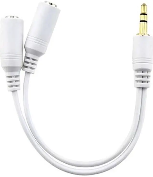 Insten White Wired Headset & Speakers - Newegg.com