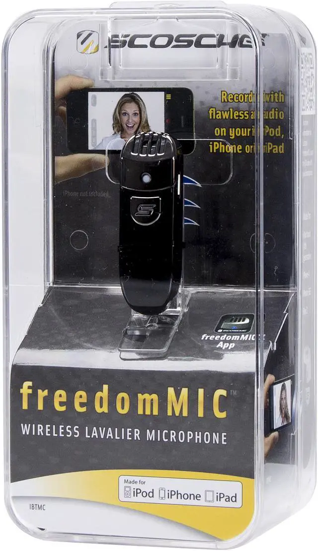 SCOSCHE IBTMCF Black Wireless Bluetooth Microphone - Newegg.com