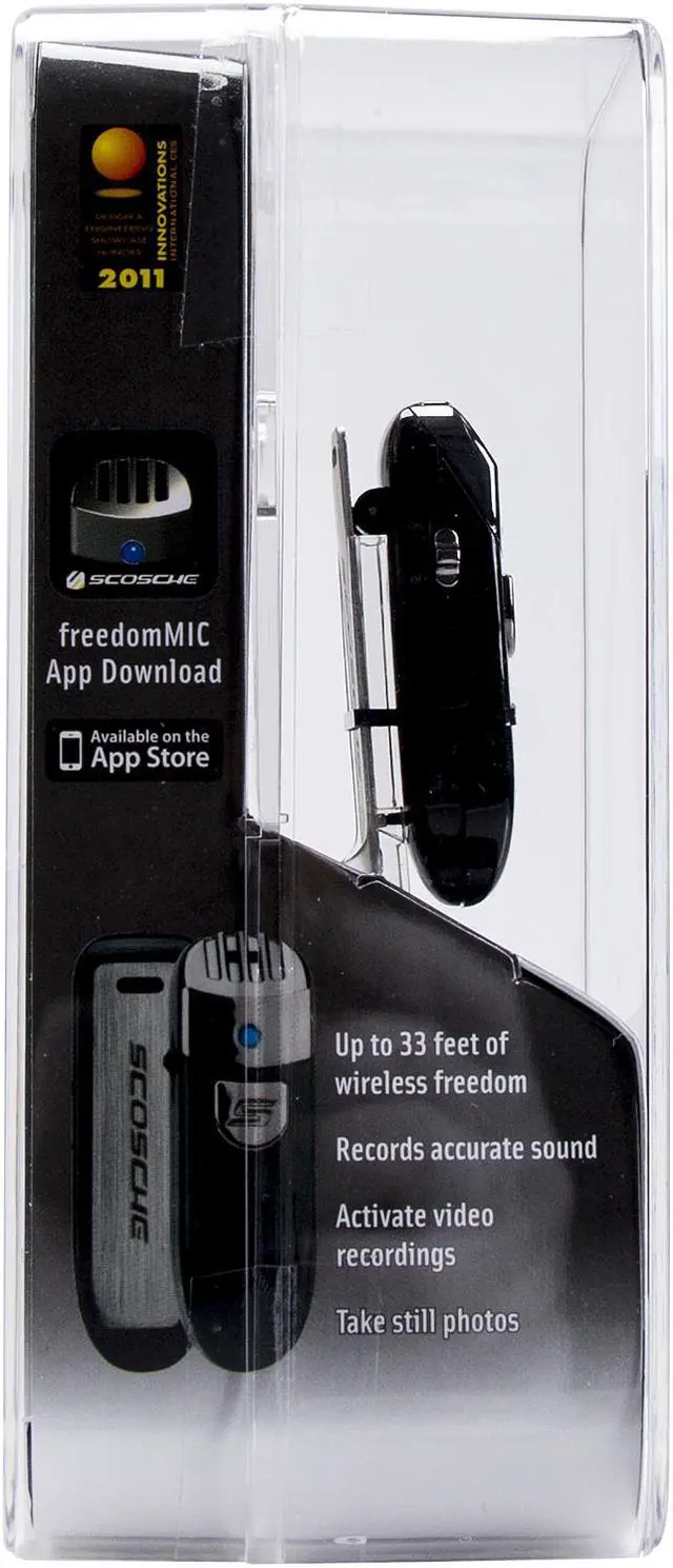 SCOSCHE IBTMCF Black Wireless Bluetooth Microphone - Newegg.com