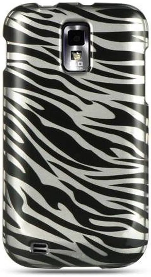 Samsung Hercules T989 Silver Zebra Design Crystal Case - Newegg.com
