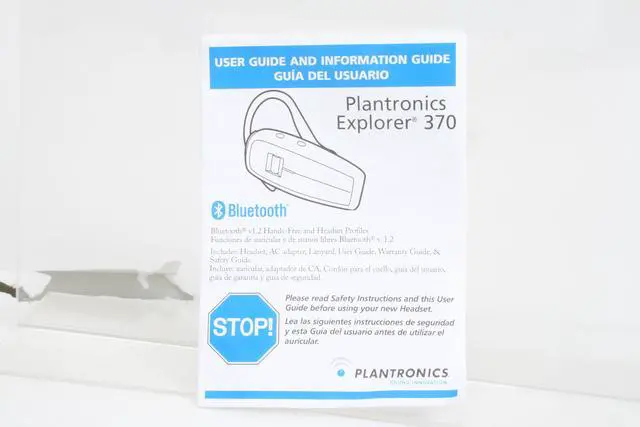 PLANTRONICS Explorer 370 Ruggedized Bluetooth Headset Bulk - Newegg.com