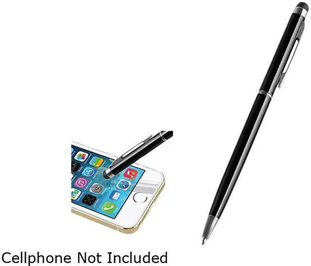 Insten Multiple 3-Pack Black / Purple / Silver 2-in-1 Capacitive Touch ...