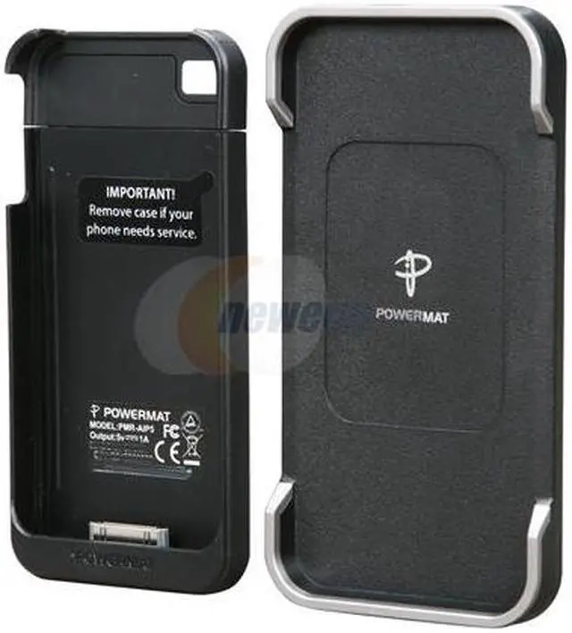 Powermat Wireless Charging Receiver Case & Charging Mat bundle for ...