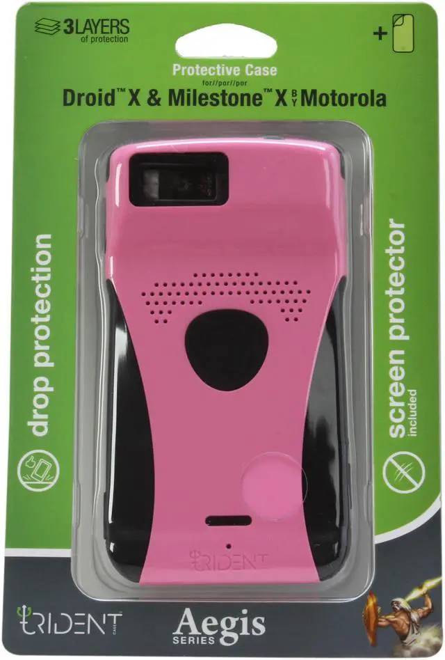 Trident Pink Aegis Case for Droid X AG-DX-PK - Newegg.com
