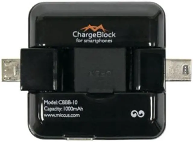 Miccus ChargeBlock for Smartphones CBBB-10 - Newegg.com