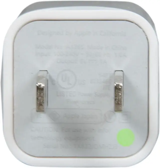 Open Box: Apple White USB Power Adapter for iPhone 2G/3G/3GS A1265 ...