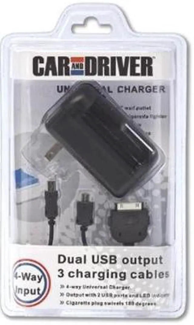 PowerMate 4-way Universal Charger CD-UK5 - Newegg.com