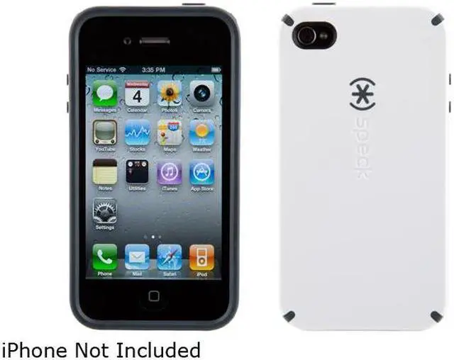 Speck Products MoonSicle White CandyShell For iPhone 4 (IPH4-CNDY ...