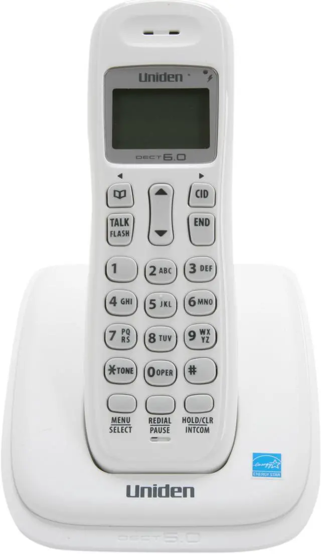 Uniden DECT1363-2 1.9 GHz Digital DECT 6.0 2X Handsets Cordless Phones ...