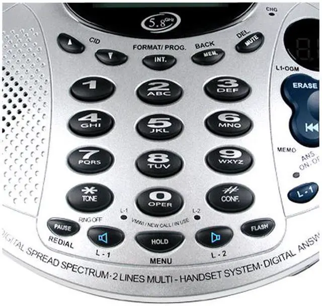 Bell Phones by Northwestern Bell Phones 35828 5.8 GHz 2X Handsets ...