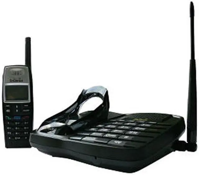 EnGenius FREESTYL1 5.40 GHz Analog DECT 1X Handsets Single Line Long ...