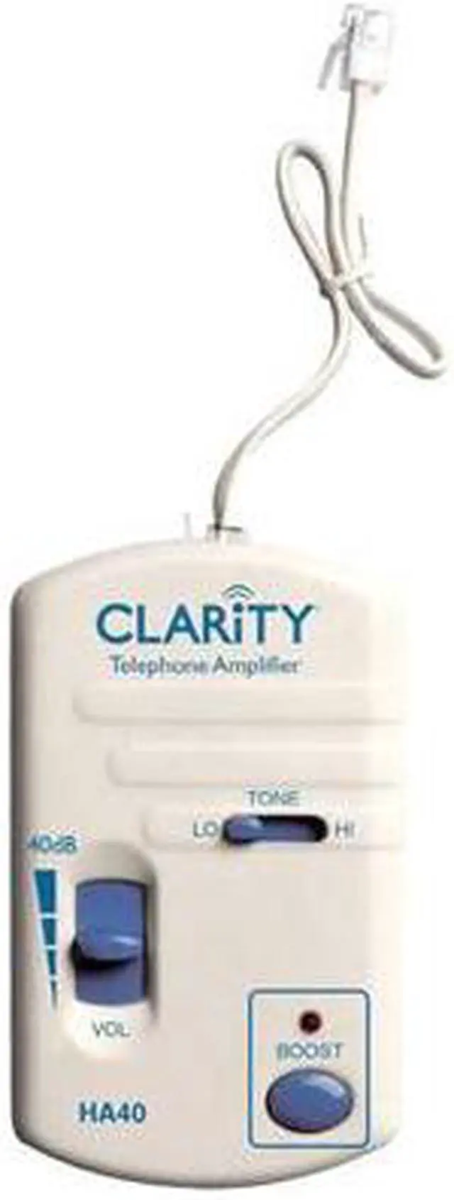 Clarity HA40 Portable Telephone Handset Amplifier - Newegg.com