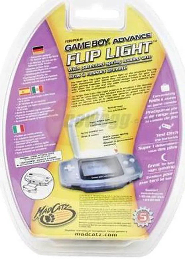Mad Catz Flip Light For Game Boy Advance SP - Newegg.com
