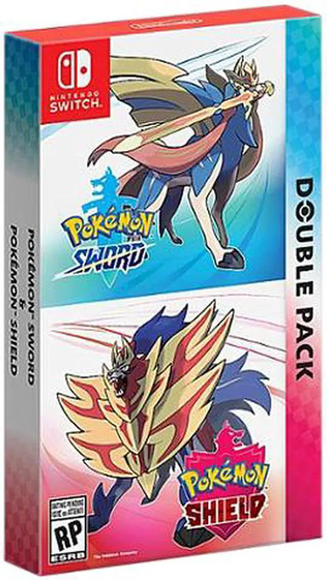 Pokemon Sword and Pokemon Shield Double Pack - Nintendo Switch - Newegg.com