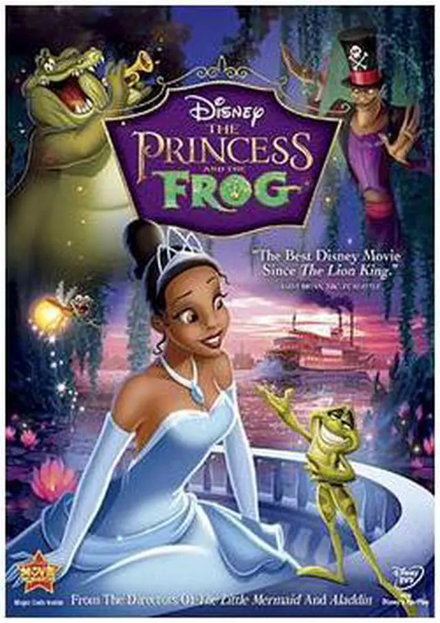The Princess And The Frog Dvd Cover