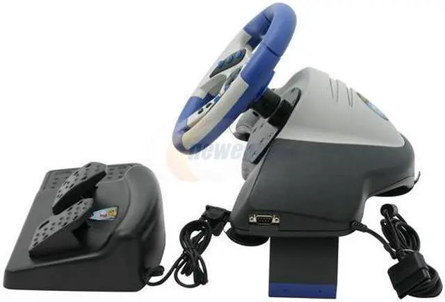 Mad Catz MC2 Racing Wheel and Pedals FOR PS2 - Newegg.com