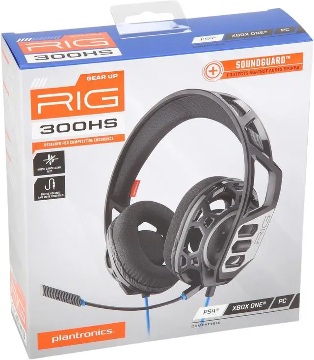 RIG 300HS Stereo Gaming Headset - PlayStation 4 - Newegg.com