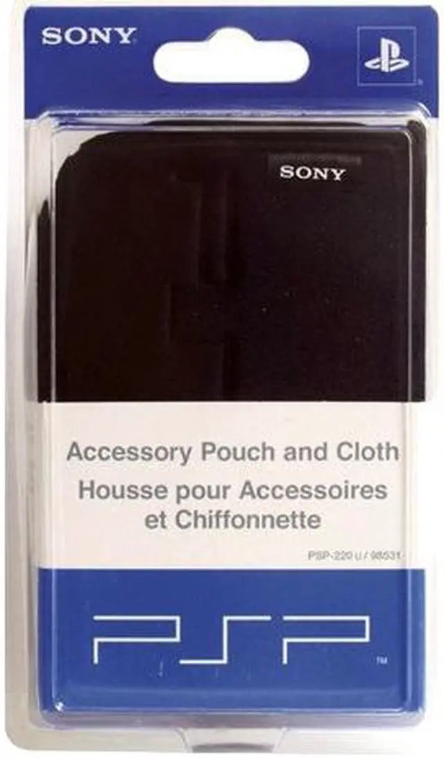 SONY PSP Accessory Carrying Case & Cleaning Cloth - Newegg.com