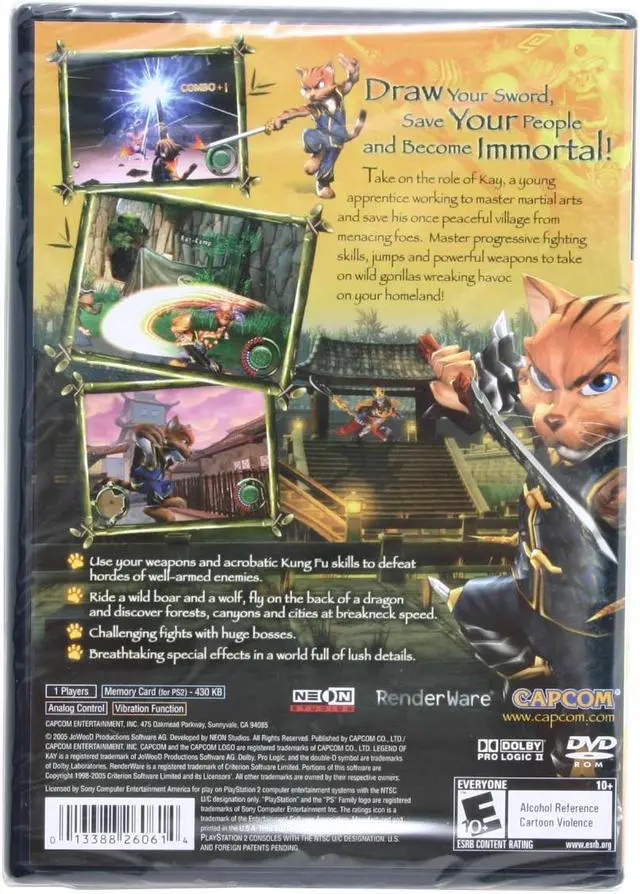 Legend of Kay Game - Newegg.com