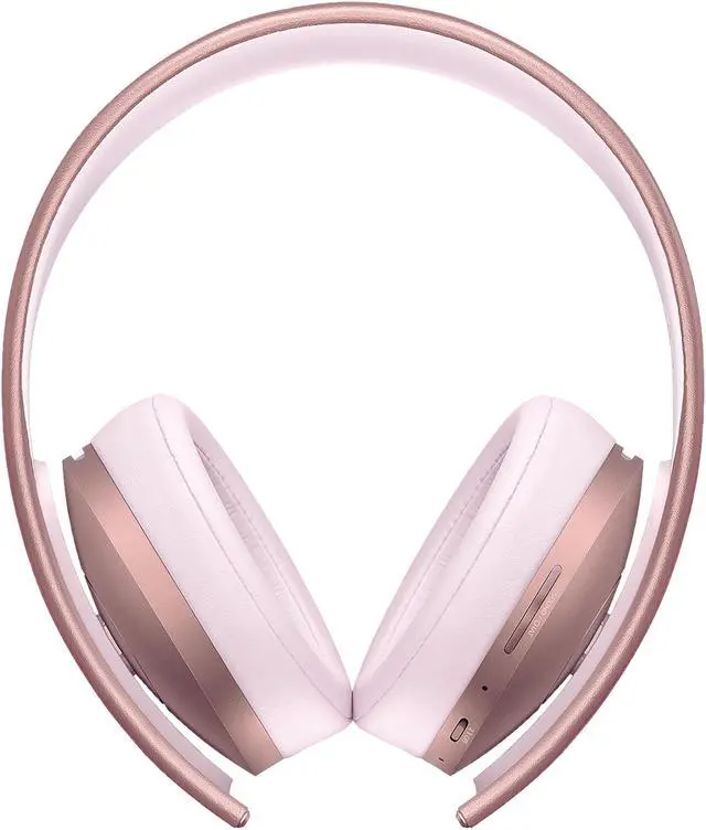 Sony PS4 Gold Wireless Headset - Rose Gold Edition - Newegg.com
