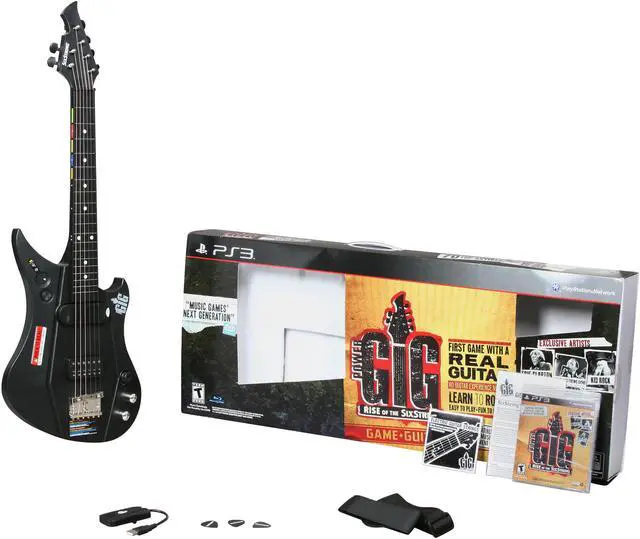 Power Gig Rise Of The Six String Guitar Kit Playstation3 Game - Newegg.com