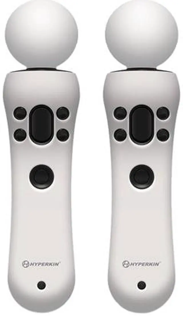 Hyperkin M07227-WH PS VR and PS4 GelShell Silicone Skin for Motion ...