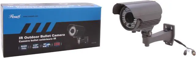 Rosewill RSCM-12003 - Outdoor IP66 Weatherproof Day / Night Bullet ...