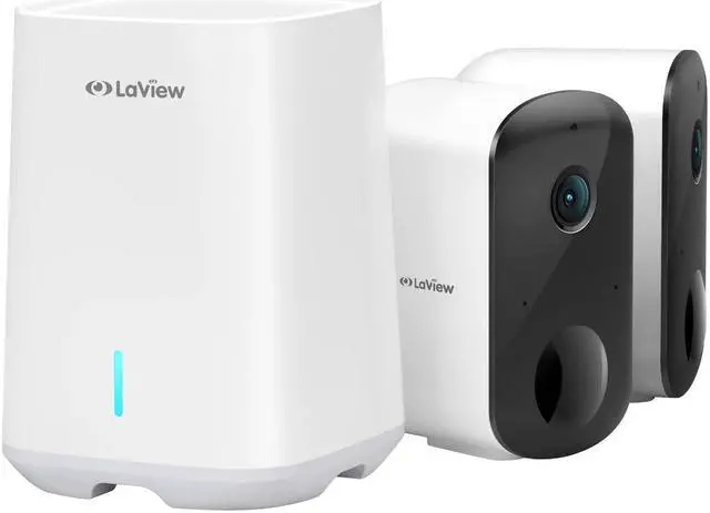 LaView 2K Security Camera, Security Cameras Wireless Outdoor,Security ...