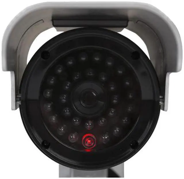 Sunforce Solar Powered Decoy Security Camera w/ Functional LED Light ...