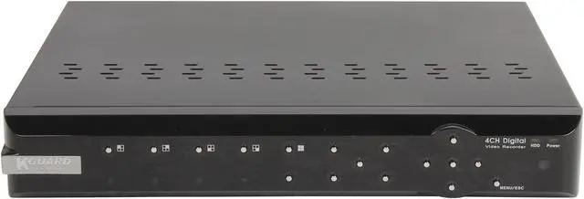 KGuard CA104-H02 4 Ch DVR + 4 CCD, 420 TVL, Bullet Cameras ...