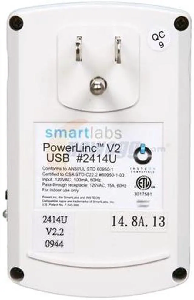 SmartLabs 2414U PowerLinc Controller - INSTEON USB Interface - Newegg.com