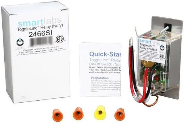 SmartLabs 2466SI ToggleLinc Relay - INSTEON Remote Control On/Off ...