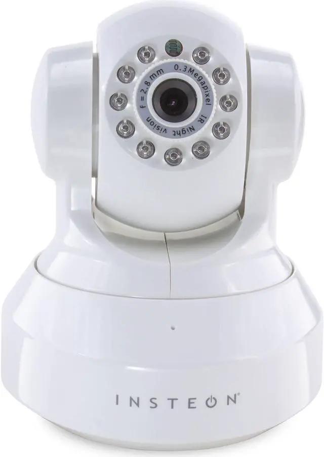 INSTEON 813922015898 5.5 W Indoor Wireless IP Security Camera With ...