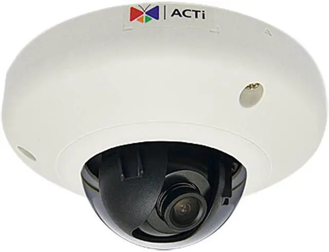 ACTi E92 3MP Indoor Mini Dome Camera with Basic WDR, Fixed Lens ...