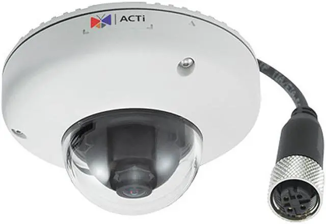 ACTi E921 5MP Outdoor Mini Fisheye Dome with Basic WDR, Fixed lens ...