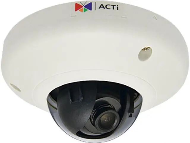 ACTi E913 3MP Indoor Mini Dome with Superior WDR, Fixed Lens - Newegg.com