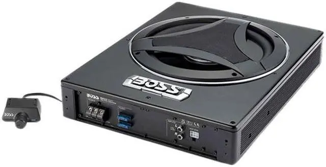Open Box: BOSS AUDIO Single 10" 1500W Low Profiled Amplified Subwoofer ...