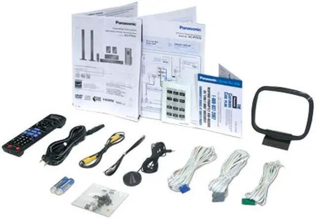 Panasonic SC-PT670 5.1-Channel DVD Home Theater System - Newegg.com