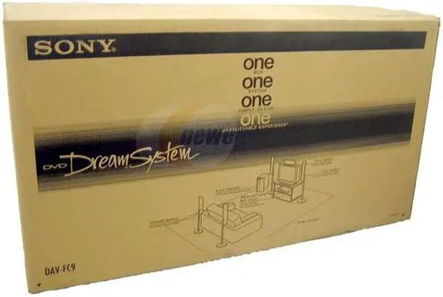 SONY DAV-FC9 Home Theater System w/Built in CD/DVD Player - Newegg.com