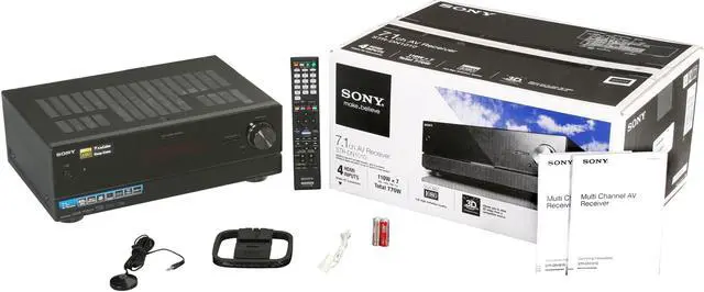 Sony 7.1-Channel Home Theater A/V Receiver STR-DN1010 - Newegg.com