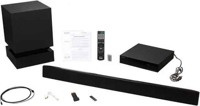 3D Sound Bar System w/ Wireless Subwoofer - Newegg.com