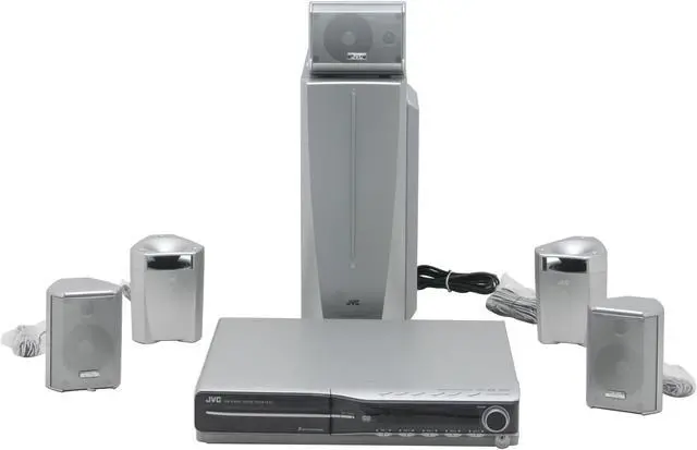 Open Box: JVC TH-C3 810W Home Theater w/ 5-Disc DVD Receiver & 5.1CH ...