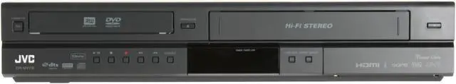 JVC DR-MV78B DVD/VHS Combo Recorder with Up-Conversion - Newegg.com