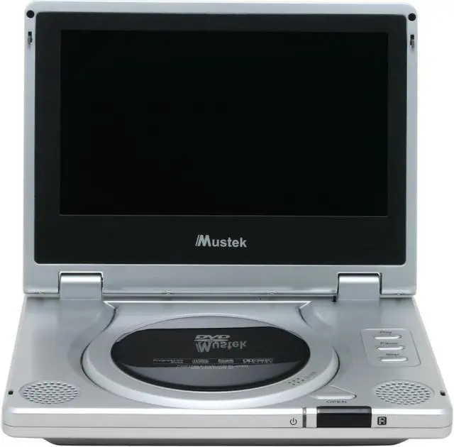 Mustek PL608 Portable DVD Player w/ 8" 16:9 LCD - Newegg.com
