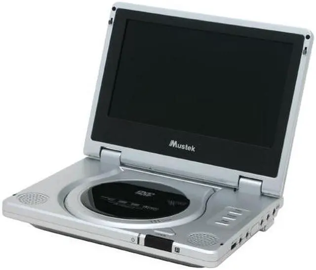 Mustek PL608 Portable DVD Player w/ 8" 16:9 LCD - Newegg.com