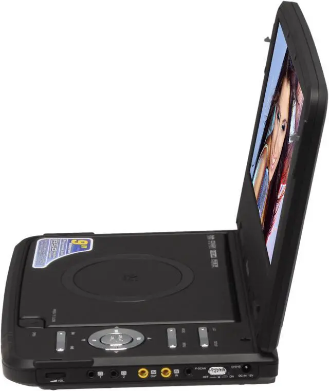 Mustek MP95A 9" Portable DVD Player - Newegg.com